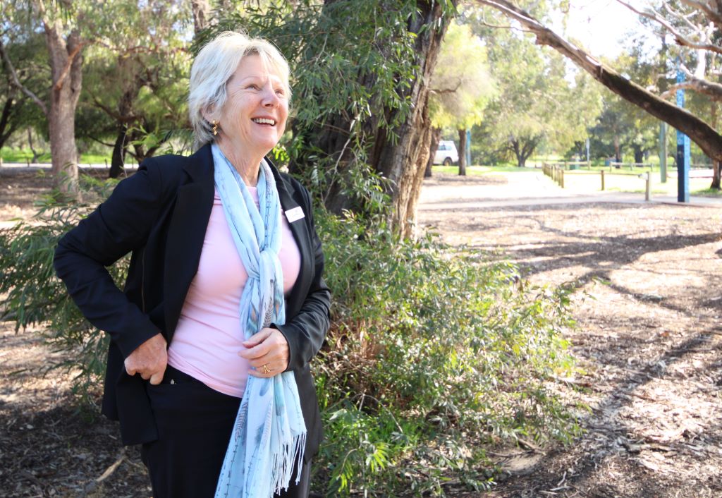 Parkinson's Western Australia - News - Brenda hands over the Reins ...