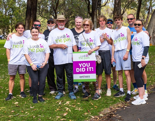A Walk in the Park - Your Impact - Parkinson's Western Australia